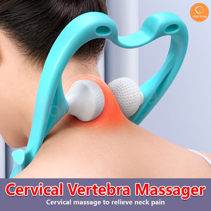 SG Ready Stocks Cervical Vertebra Massager Plastic Manual Office Neck ...