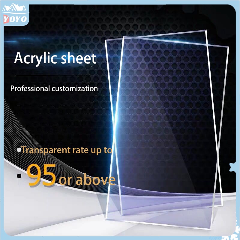 Highly transparent acrylic plate custom plexiglass plate custom plastic ...