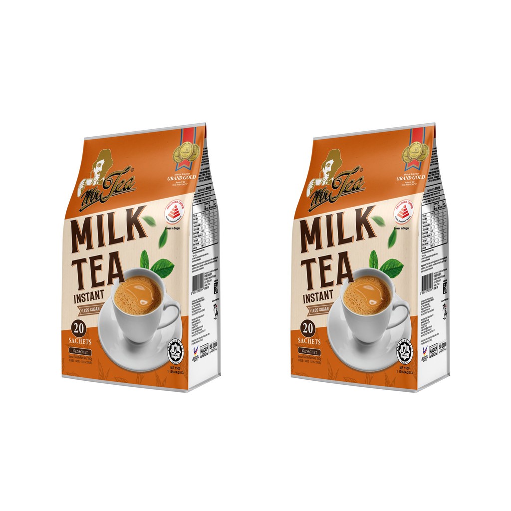 MR TEA Instant Milk Tea Less Sugar (2 PKT) | Shopee Singapore