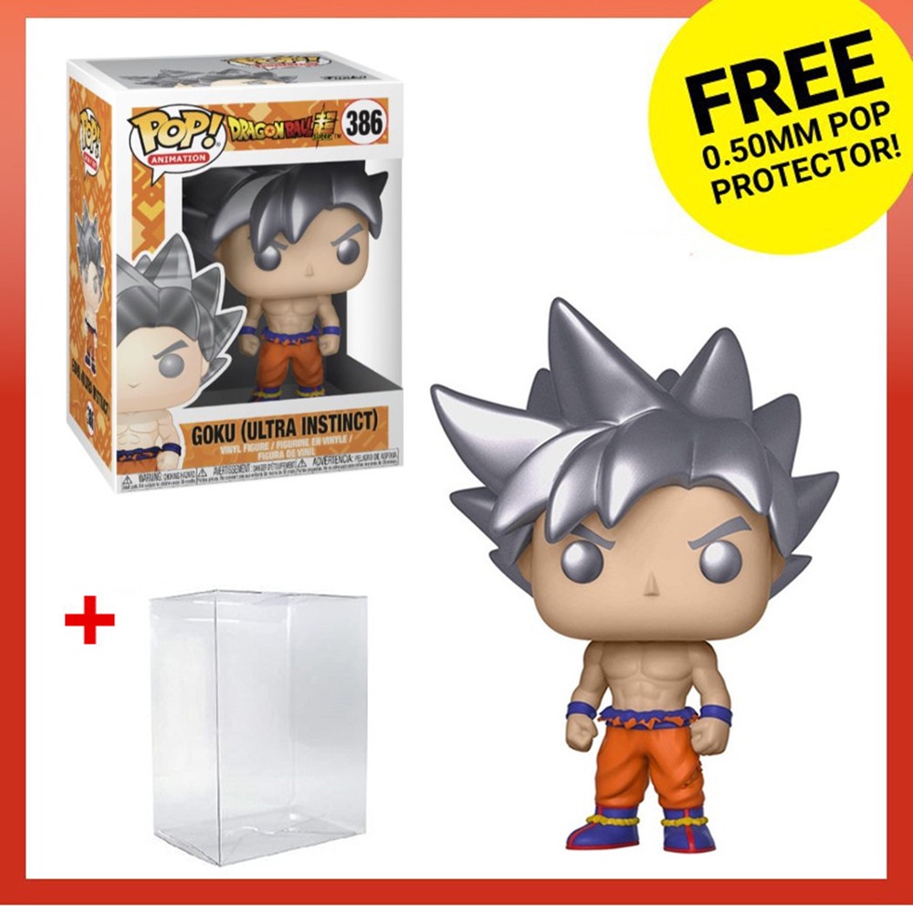 Funko Pop Animation: Dragon Ball Super - Goku (Ultra Instinct Form) 386 ...