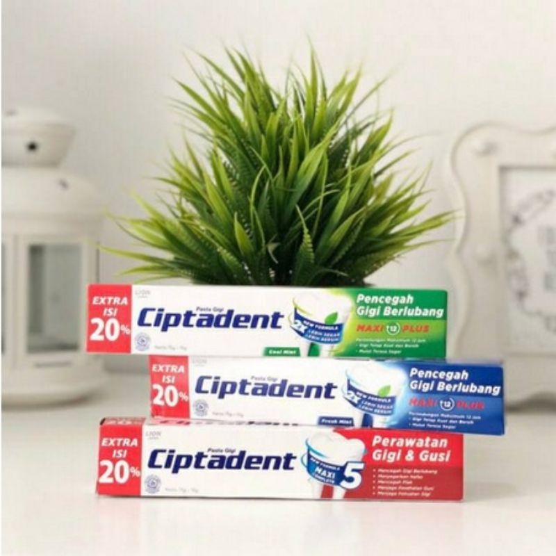 CIPTADENT Maxi toothpaste 75gr | Shopee Singapore