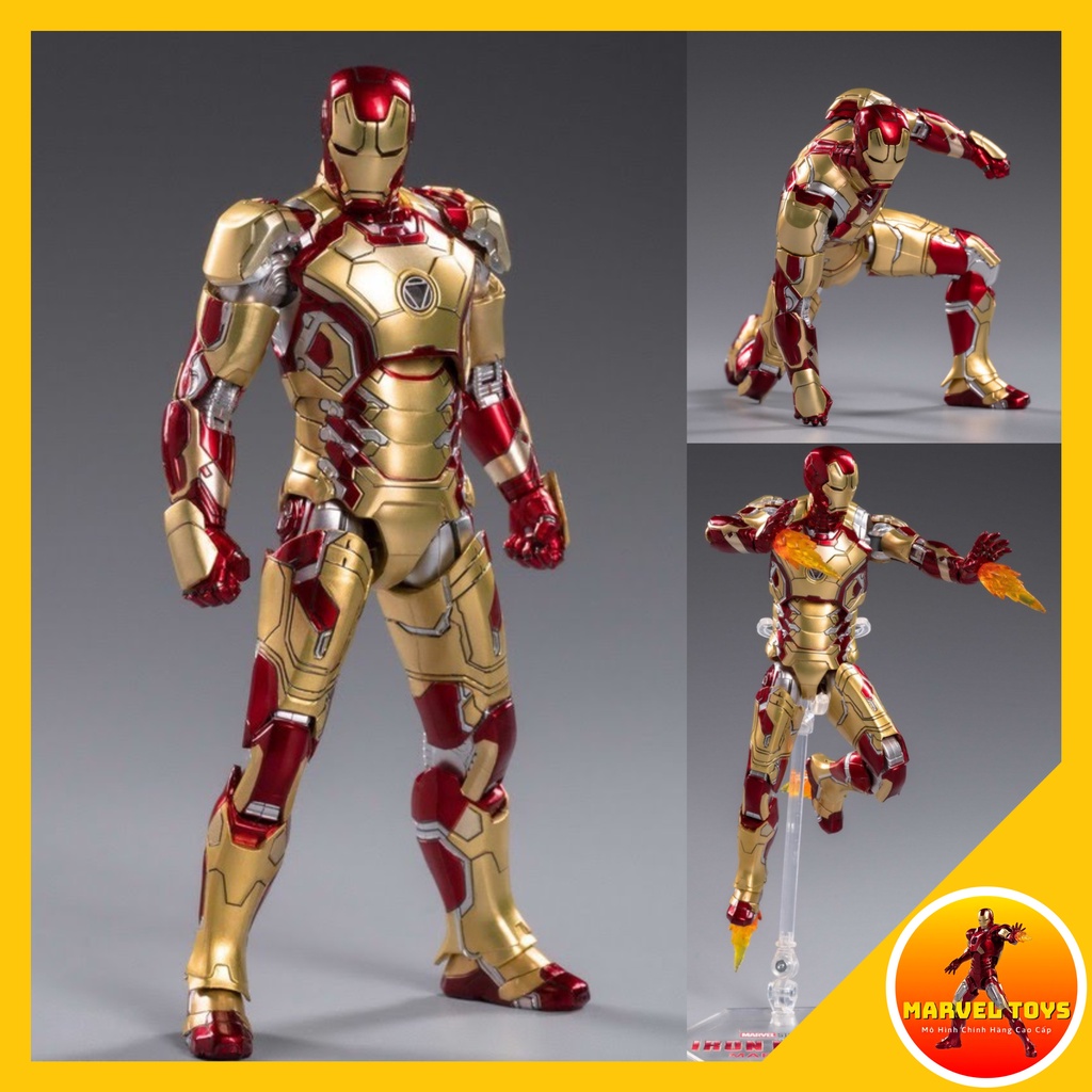 Iron Man Mark 42 MK42 ZD Toys Genuine Model (R) | Shopee Singapore