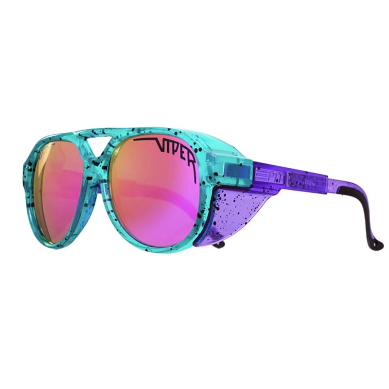 New Pit Viper Sunglasses Pilot Punk Style Polarized Mirror Lens Bike ...