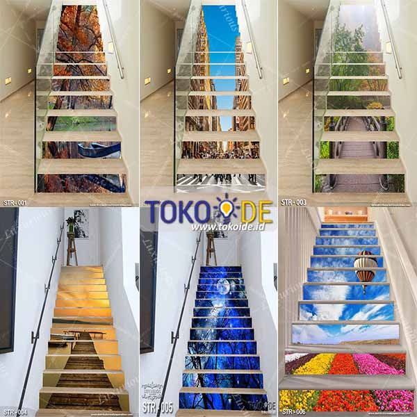 Stair Wallpaper Home Stairs Wallpaper 3D Stair Stickers Stairs Stickers ...