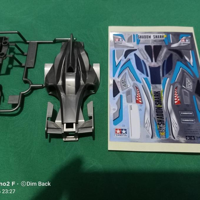 Tamiya body shadow shark+decal (Ar chassis) | Shopee Singapore