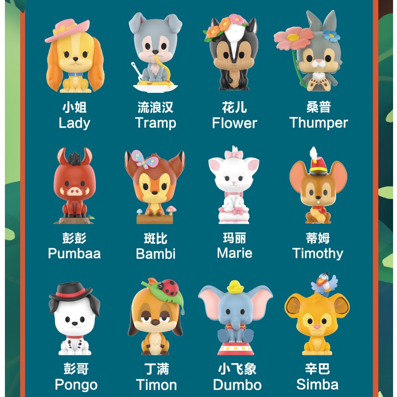 [TOY PLANET]Disney Animal Series Blind Box | Shopee Singapore