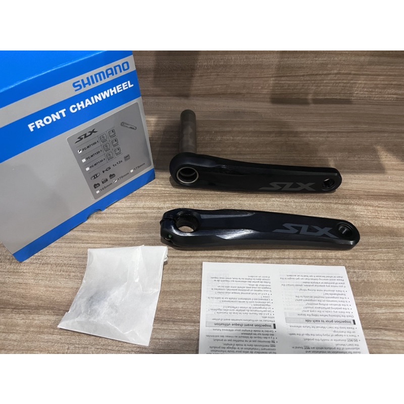 SHIMANO FC-M7100 M7120 SLX FRONT CHAINWHEEL CRANK CRANKSET | Shopee ...