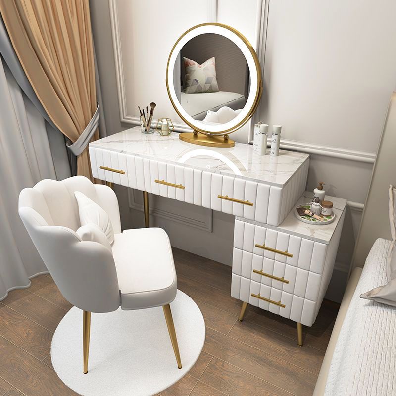 YOULITE Dressing Table With Mirror Vanity Vanity Cabinet Study With ...