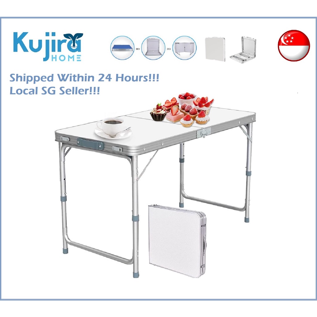 Kujira Homes - Premium Portable Aluminium Folding Table Outdoor ...