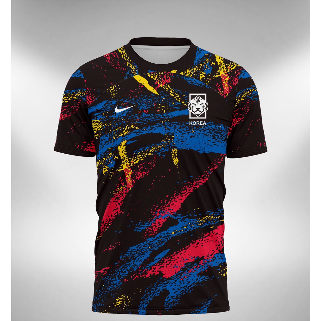 Jersey South Korea Away 2022 2023 South Korea World Cup | Shopee Singapore