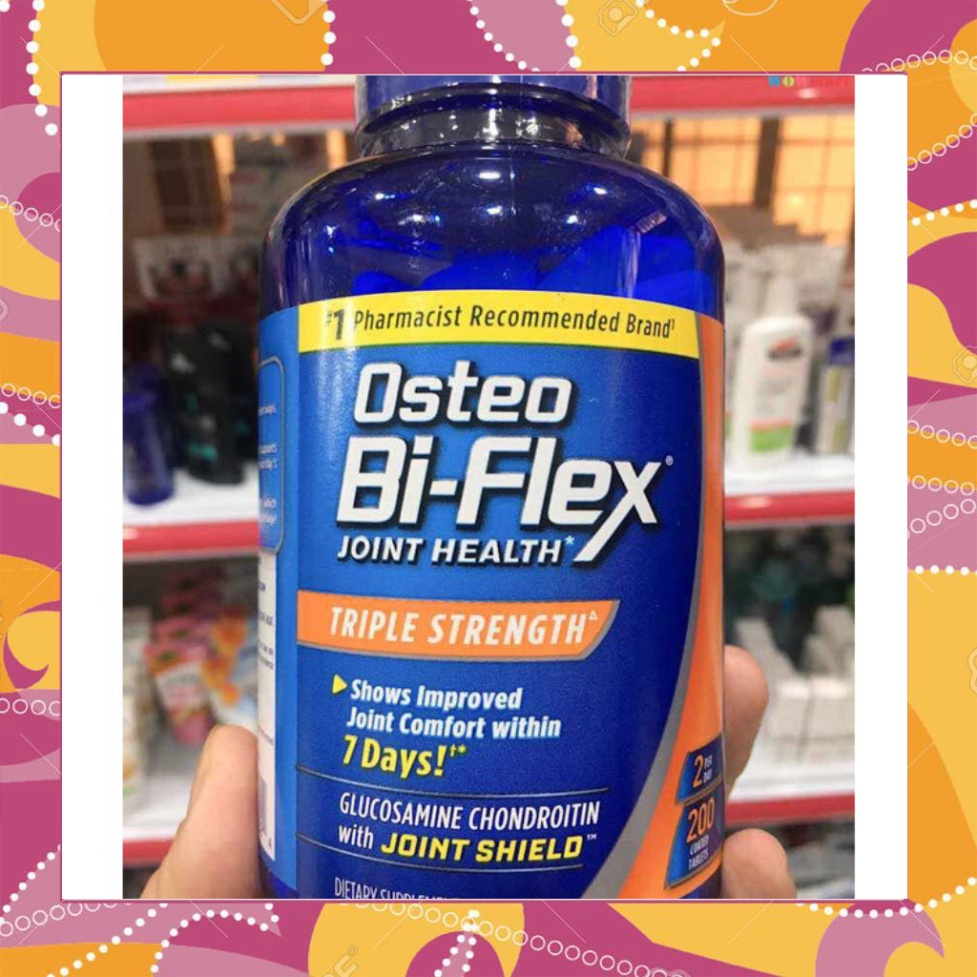 Osteo BI-Flex Triple Strengh 200 capsules / paper box of 70 American-BI ...