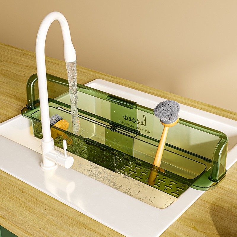 Stretchable Kitchen Water Splash Guard Dish Washing Baffle Board With ...