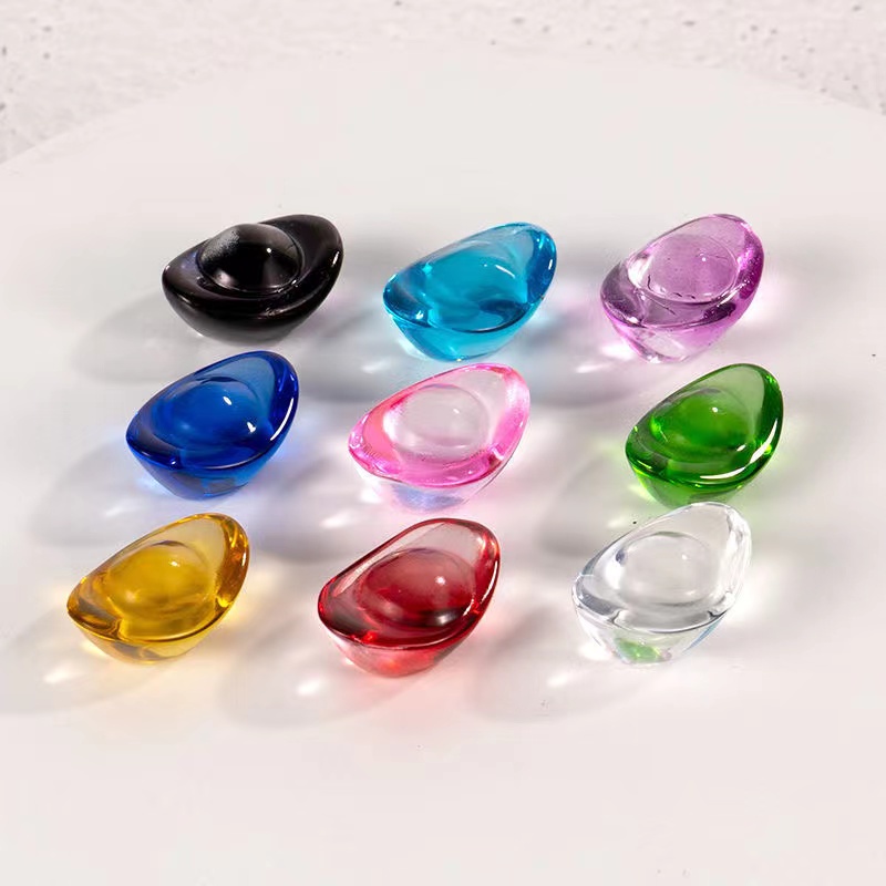 Colored Glass Small Ingot | Shopee Singapore