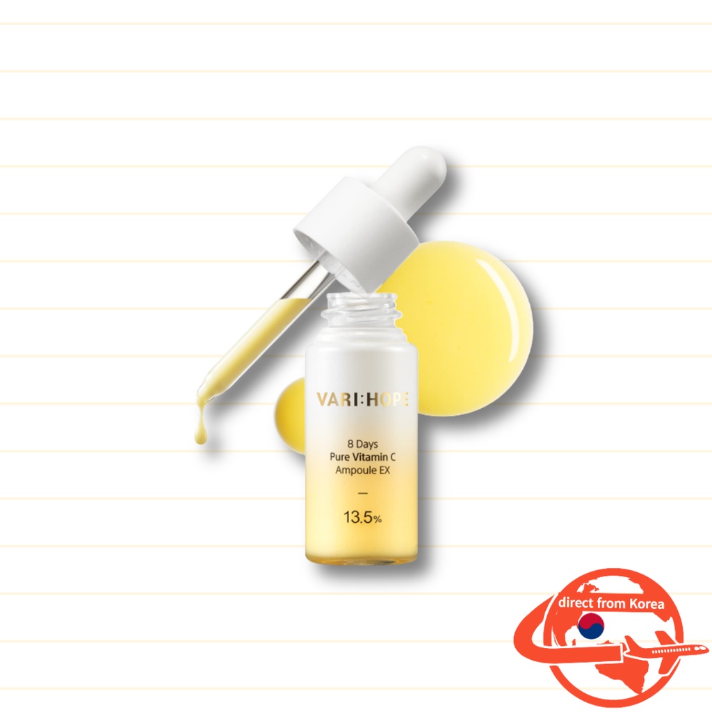 VARI:HOPE 8 Days Pure Vitamin C Ampoule 15g | Shopee Singapore