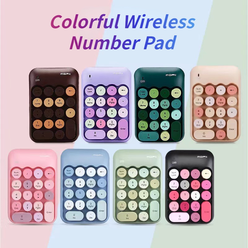 Wireless numeric keyboard number pad Bank Finance Numeric Keypad laptop ...