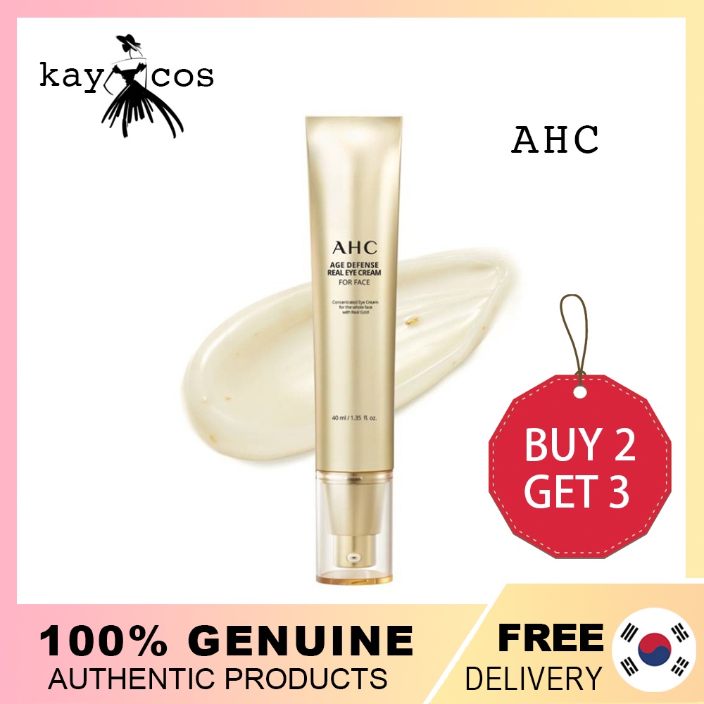 [AHC] Age Defense Real Eye Cream for Face 40ml (For brightening and wrinkle care) | Shopee Singapore