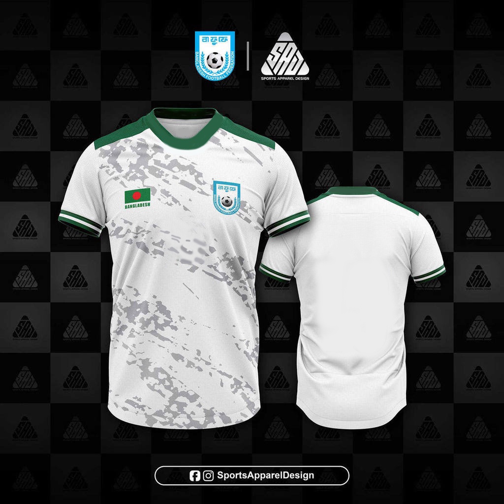 design of jersey design contest of Bangladesh national football team ...