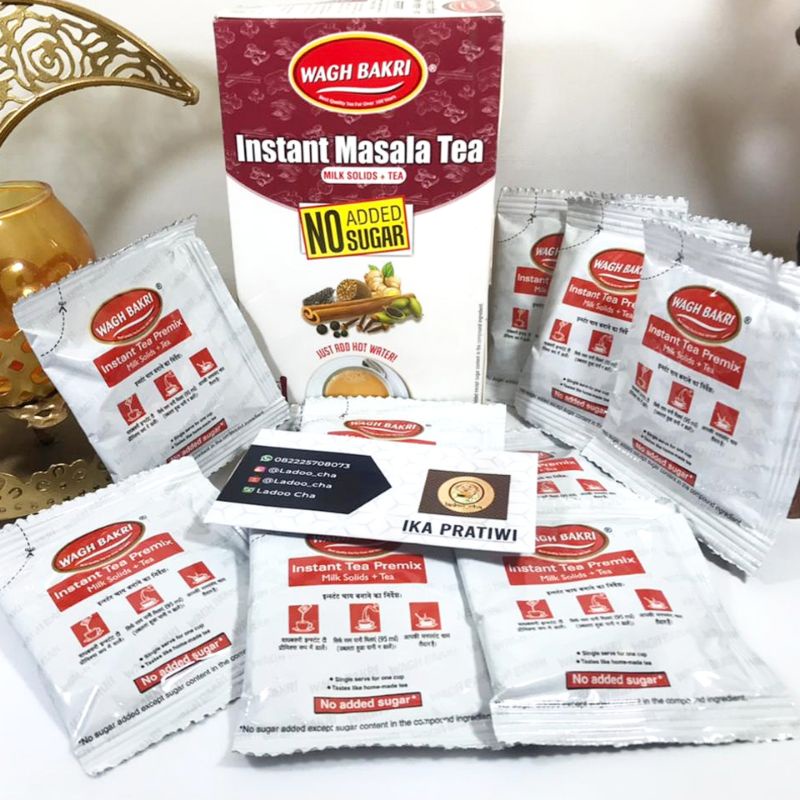 Instant Masala Chai & Elaichi Tea - Wagh Bakri (Price Per Sachet ...