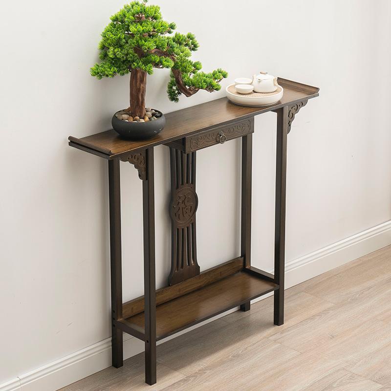 Entryway table new Chinese Zen foyer for the table light luxury modern ...