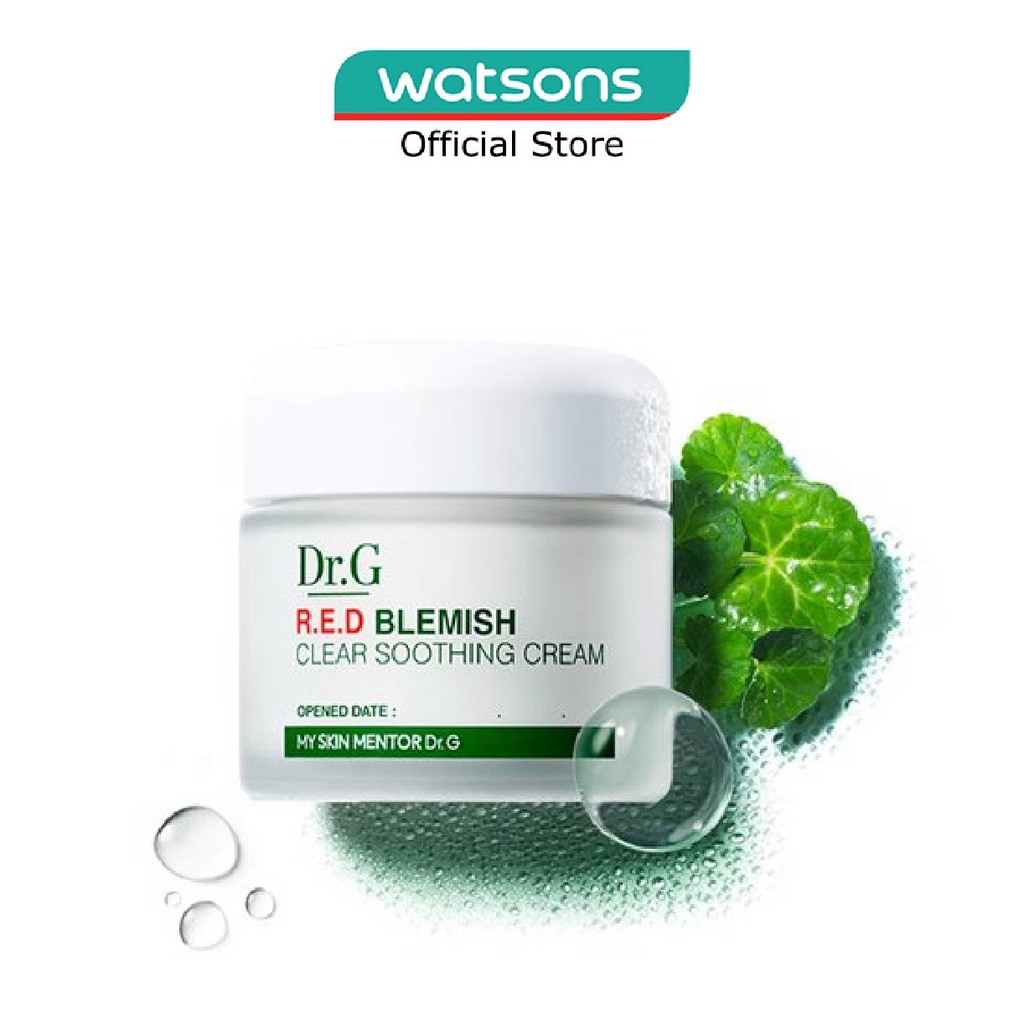 DR.G R.E.D Blemish Clear Soothing Cream (Moisturising Soothing Cream ...