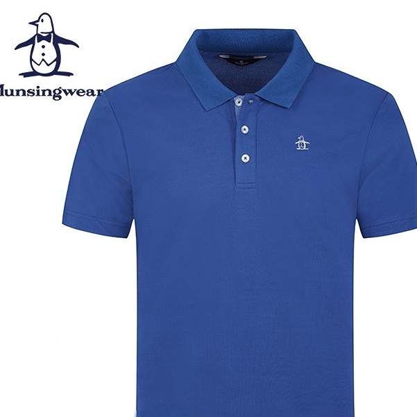 MUNSINGWEAR/MUNSINGWEAR Men's Summer Short-Sleeved Printed Polo Shirt Casual T-Shirt | Shopee ...