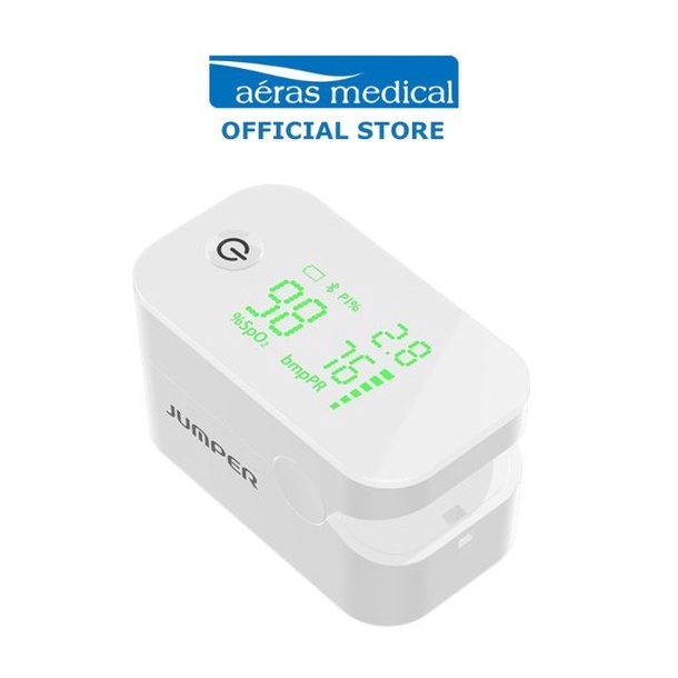 Bluetooth Fingertip Pulse Oximeter JPD-500G (LED) - Monitor SpO2 Oxygen ...