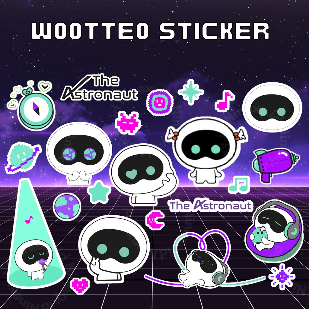 Sticker bts jin wootteo aesthetic hp Mobile laptop vinyl Waterproof ...