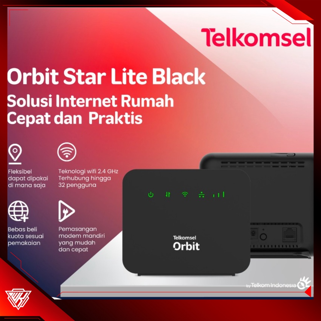 Telkomsel Orbit Star Lite Modem WiFi 4G High Speed | Shopee Singapore