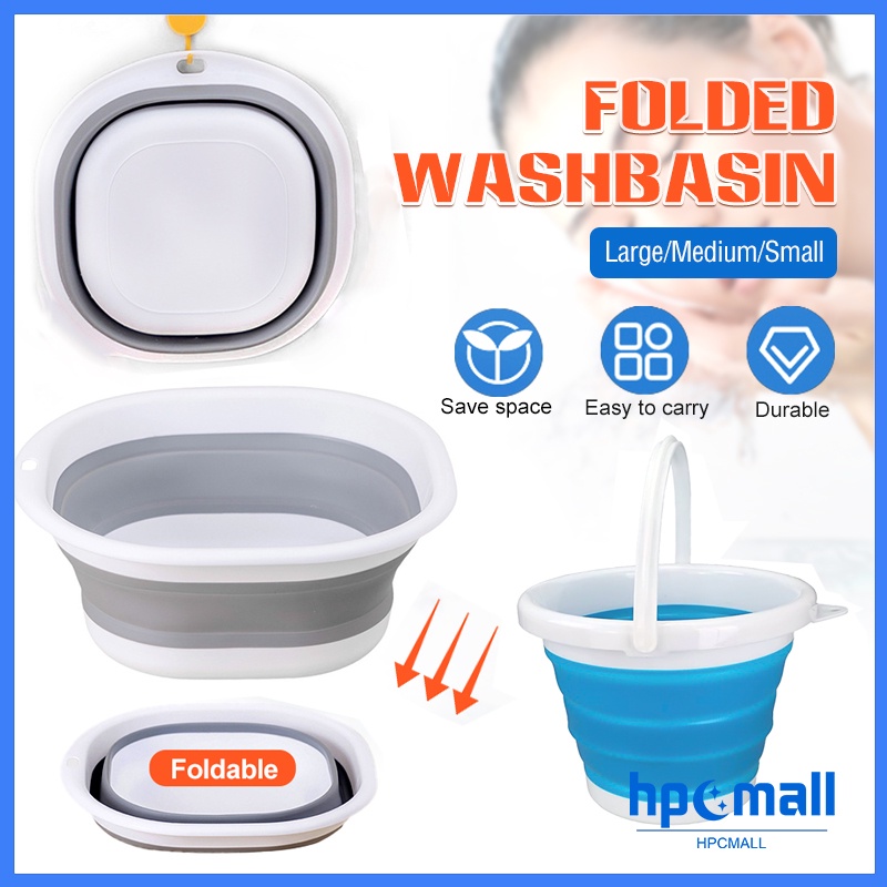 Collapsible Bucket/Collapsible Basin Foot Bucket Foot Spa Foot Wash ...