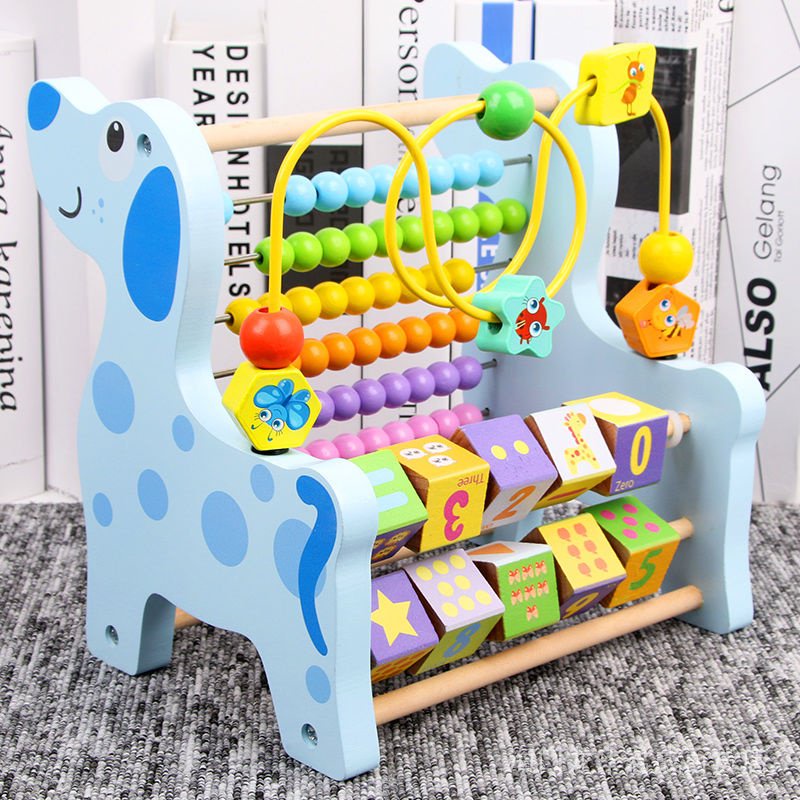 Children's Enlightenment Multi-Functional Calculation Frame 1-3 Years ...