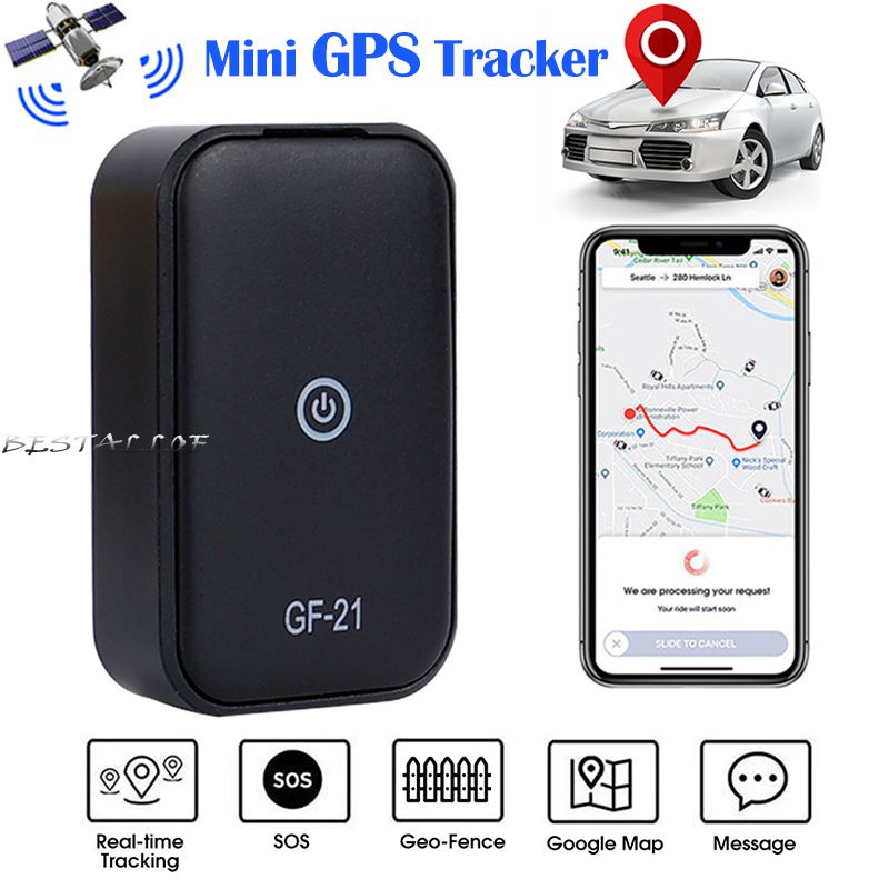 Gf21 Gf09 Gf07 Mini Car Gps Tracker Magnetic Mount Real Time Tracking