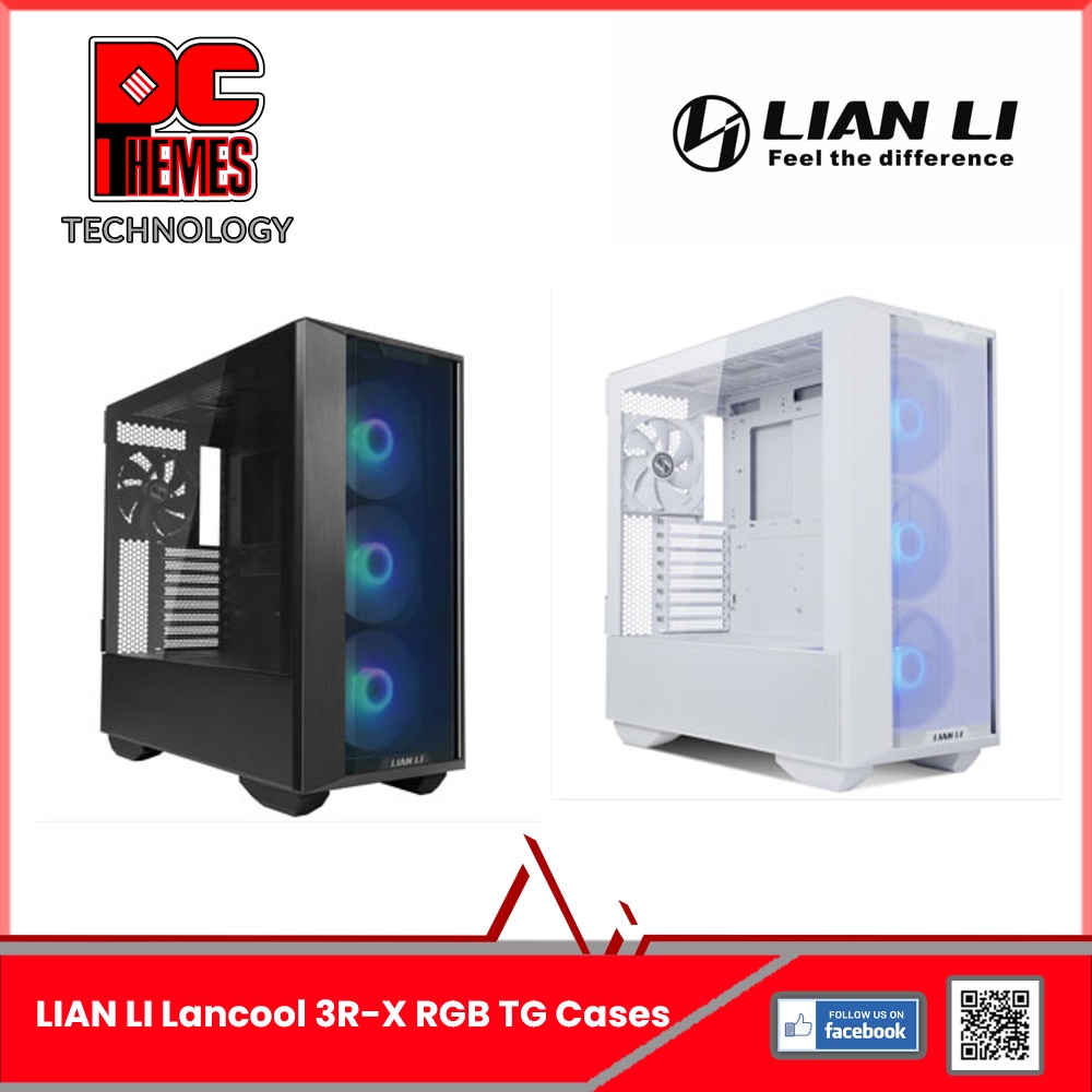 LIAN LI Lancool 3R-X RGB TG Cases | Shopee Singapore