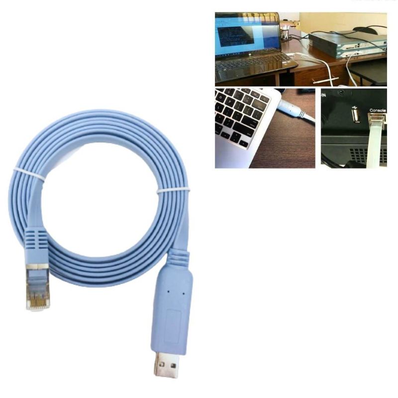 Usb TO RJ45 CABLE For CISCO CONSOLE/PROLIFIC CONSOLE CABLE USB TO RJ45 ...