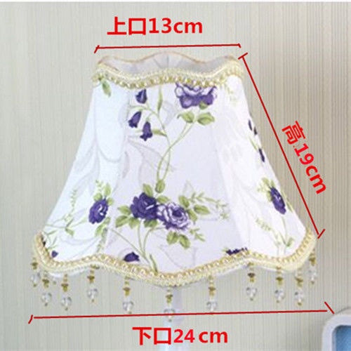 Lamp Accessories Table Lampshade E27 Wall Lamp Shade Elegant European ...