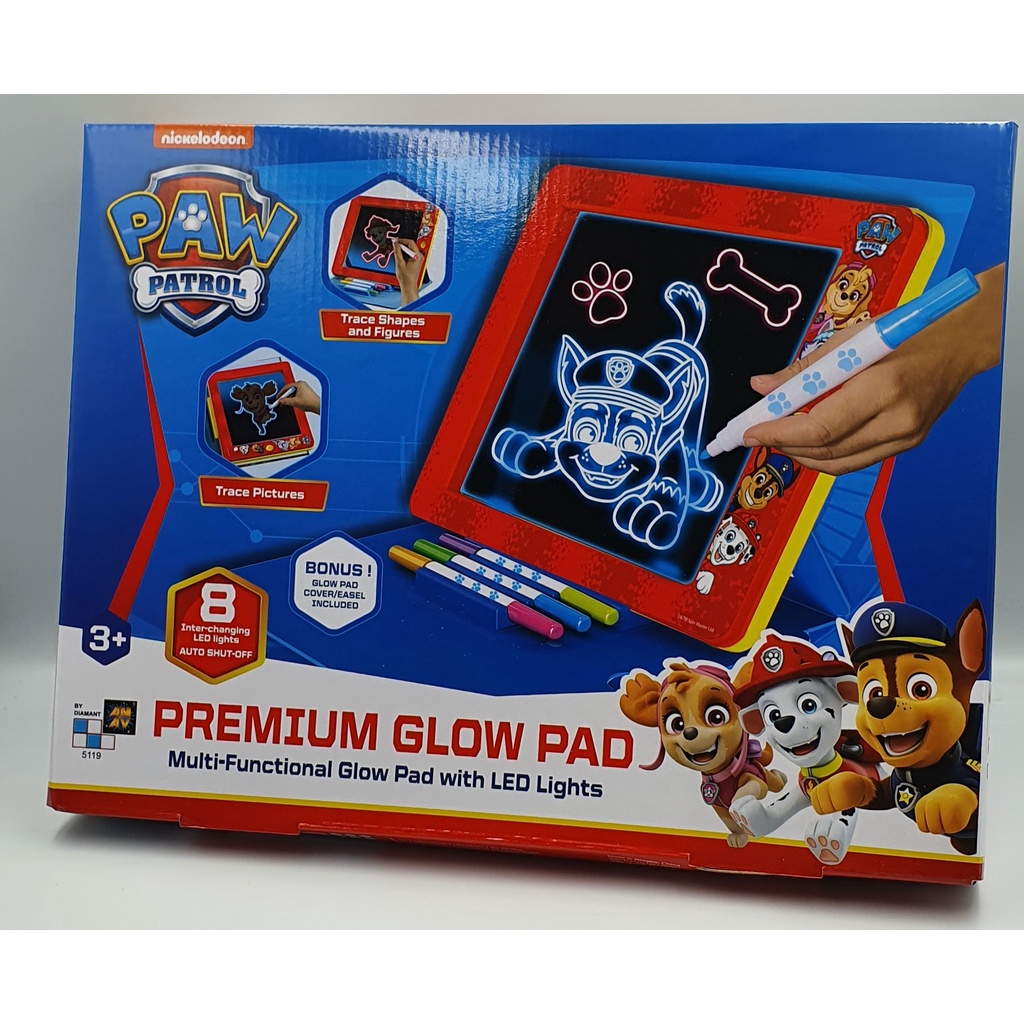 Paw Patrol - Premium Glow Pad | Shopee Singapore