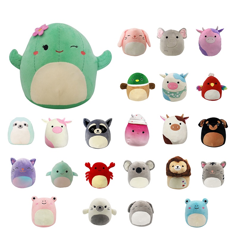 Squishmallow Plush Toy Emma Max Bop Tally Cora Aqua Paco Kayla Avery ...