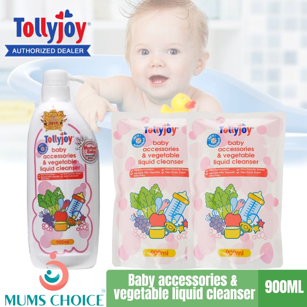 Tollyjoy Antibacterial Baby Accessories Vegetable Liquid Cleanser 900 ...