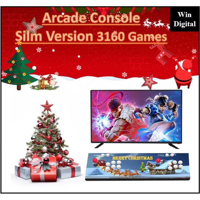 READY STOCKS!!! Christmas Gift Pandora 9 5555 in 1 Arcade 2 Players ...