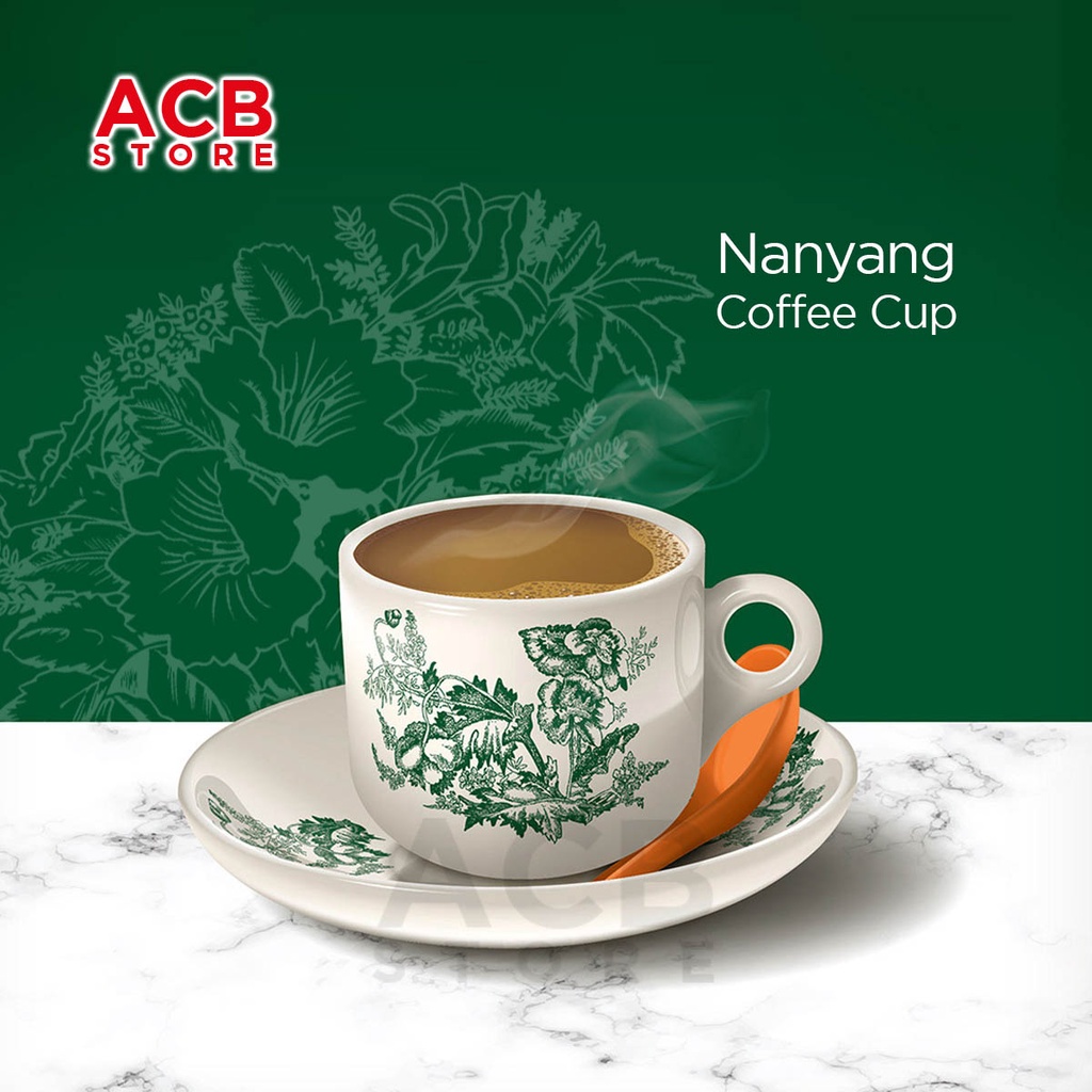 [SG STOCK] Traditional Nanyang Porcelain Coffee Cup | Vintage Coffee ...