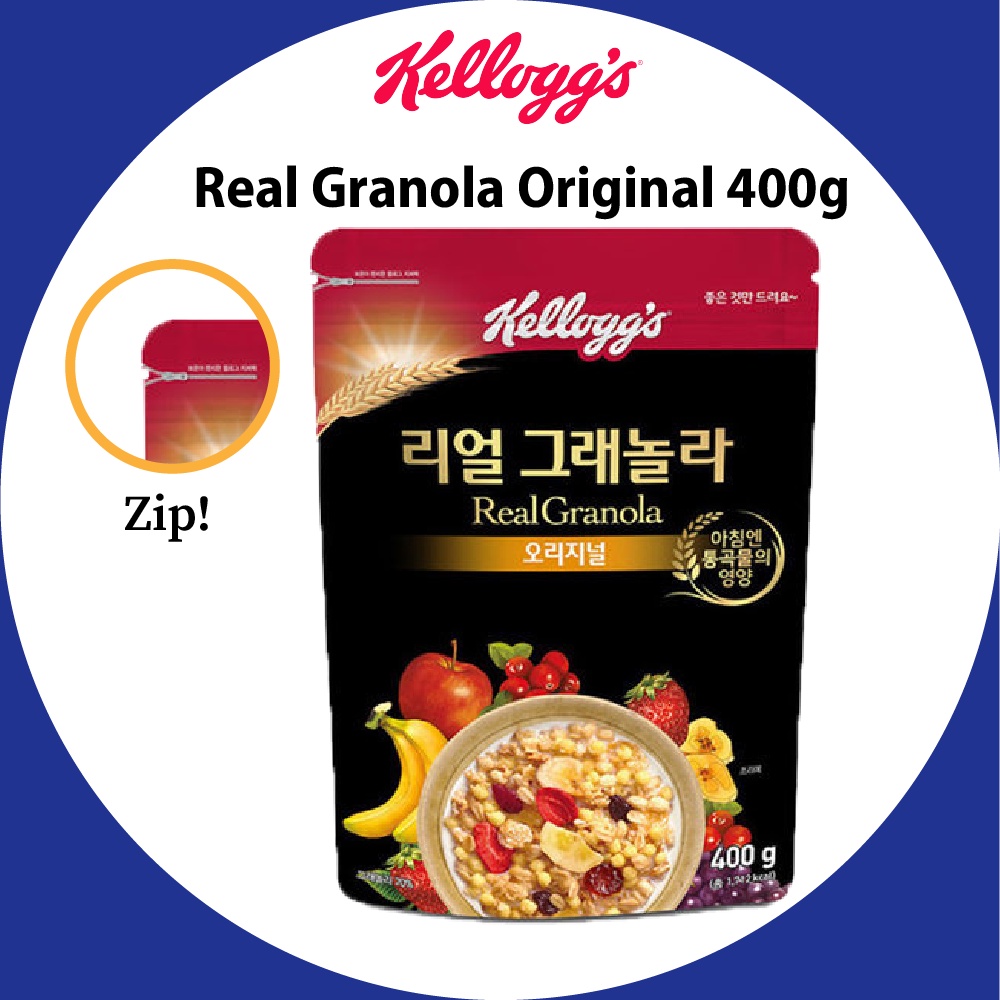 ]Kellogg's] Real Granola 400g | Shopee Singapore