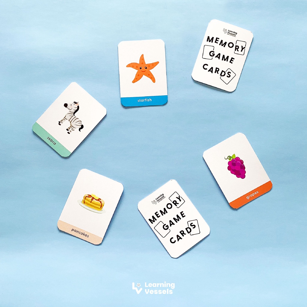 Memory Game Cards *SG seller* preschool fun visual game for children ...