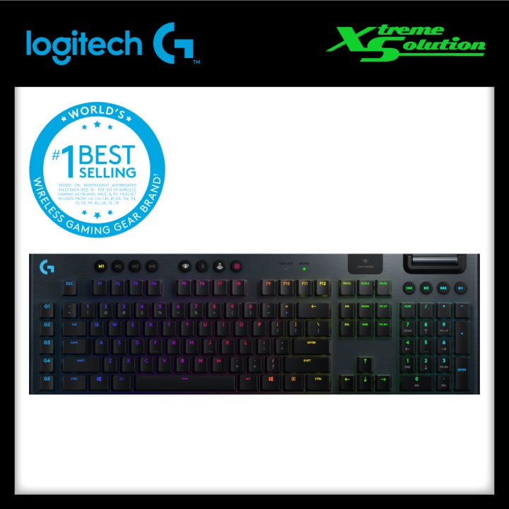 Logitech G915 Lightspeed - Wireless RGB Mechanical Gaming Keyboard ...