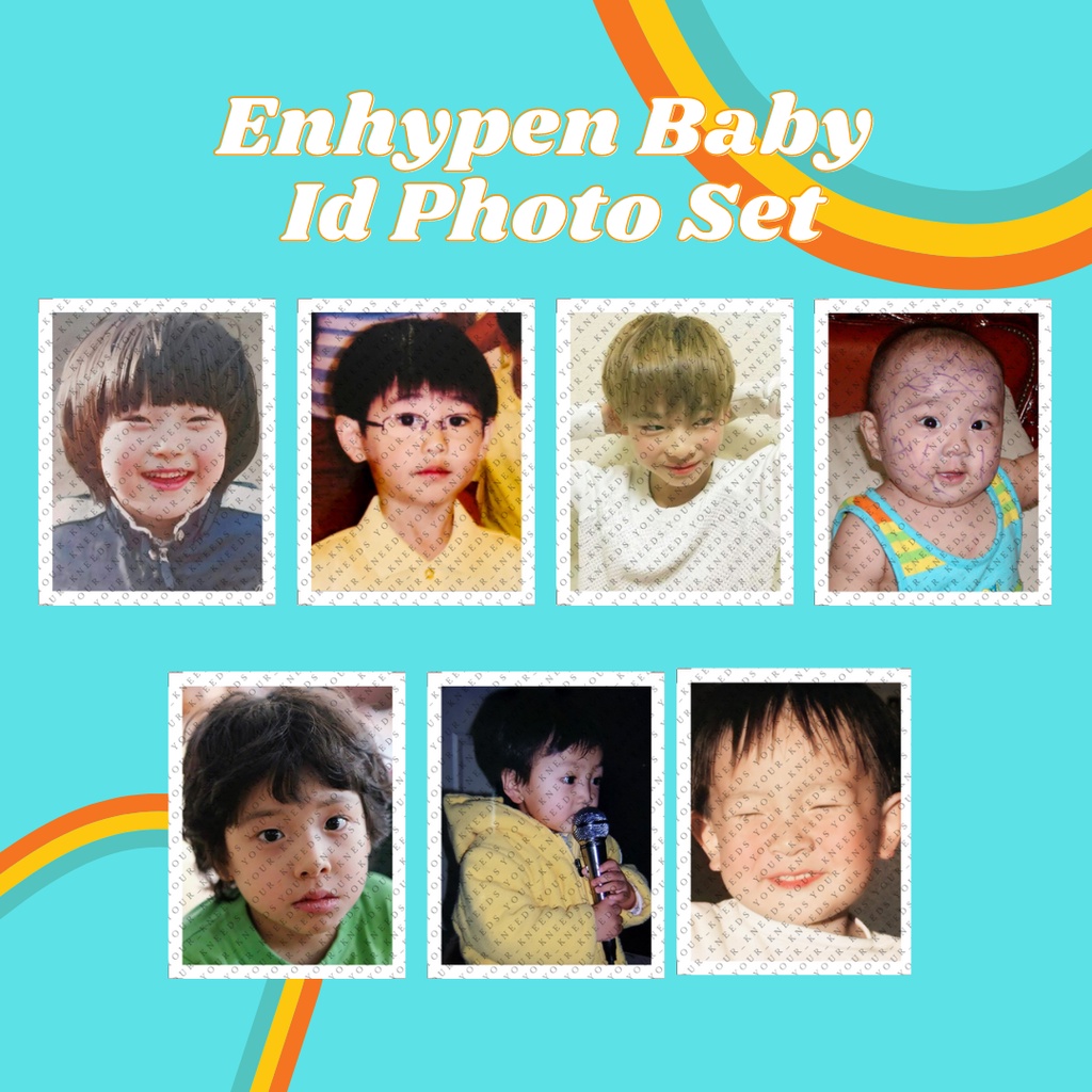 Enhypen BABY ID PHOTO SET | Shopee Singapore