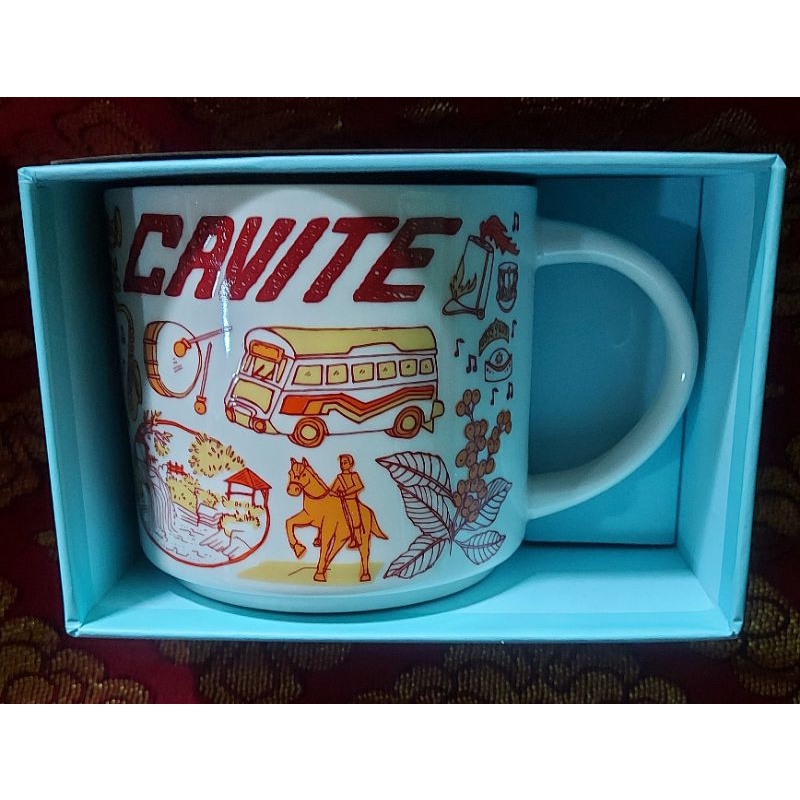 Starbucks Been There Series Cavite 14 oz mug with sku with box | Shopee ...