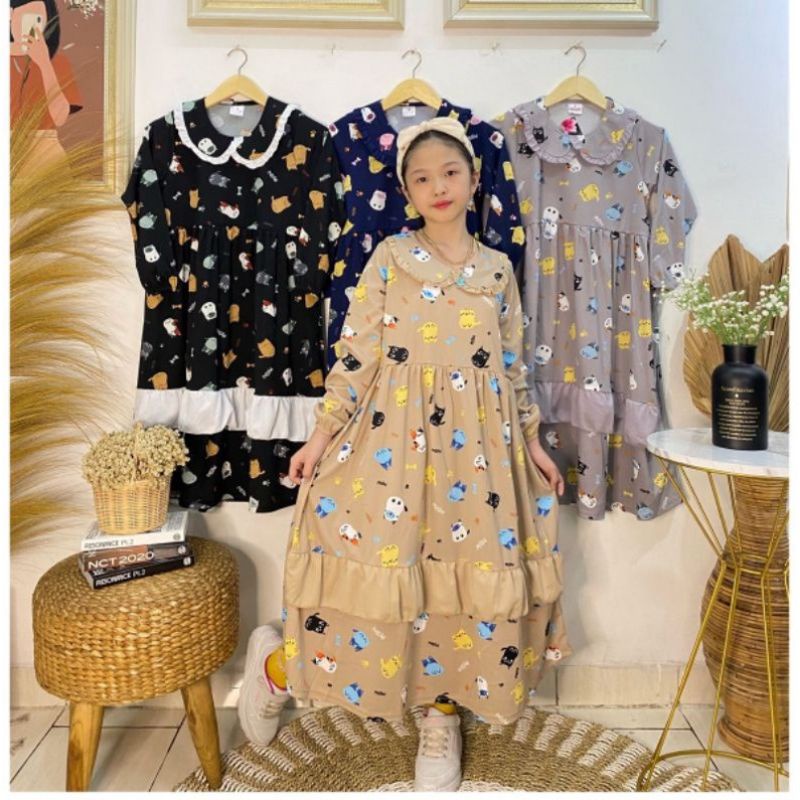 FLOWER CHILDREN'S GAMIS 6789 YEARS CHILDREN'S QURAN CLOTHES TEENAGERS ...