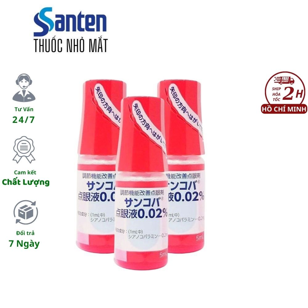 Japanese Santen Sancoba eye drops 5ml | Shopee Singapore