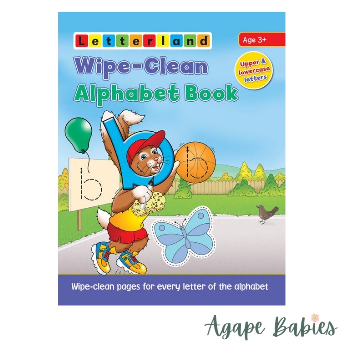Letterland Wipe-Clean Alphabet Book | Shopee Singapore