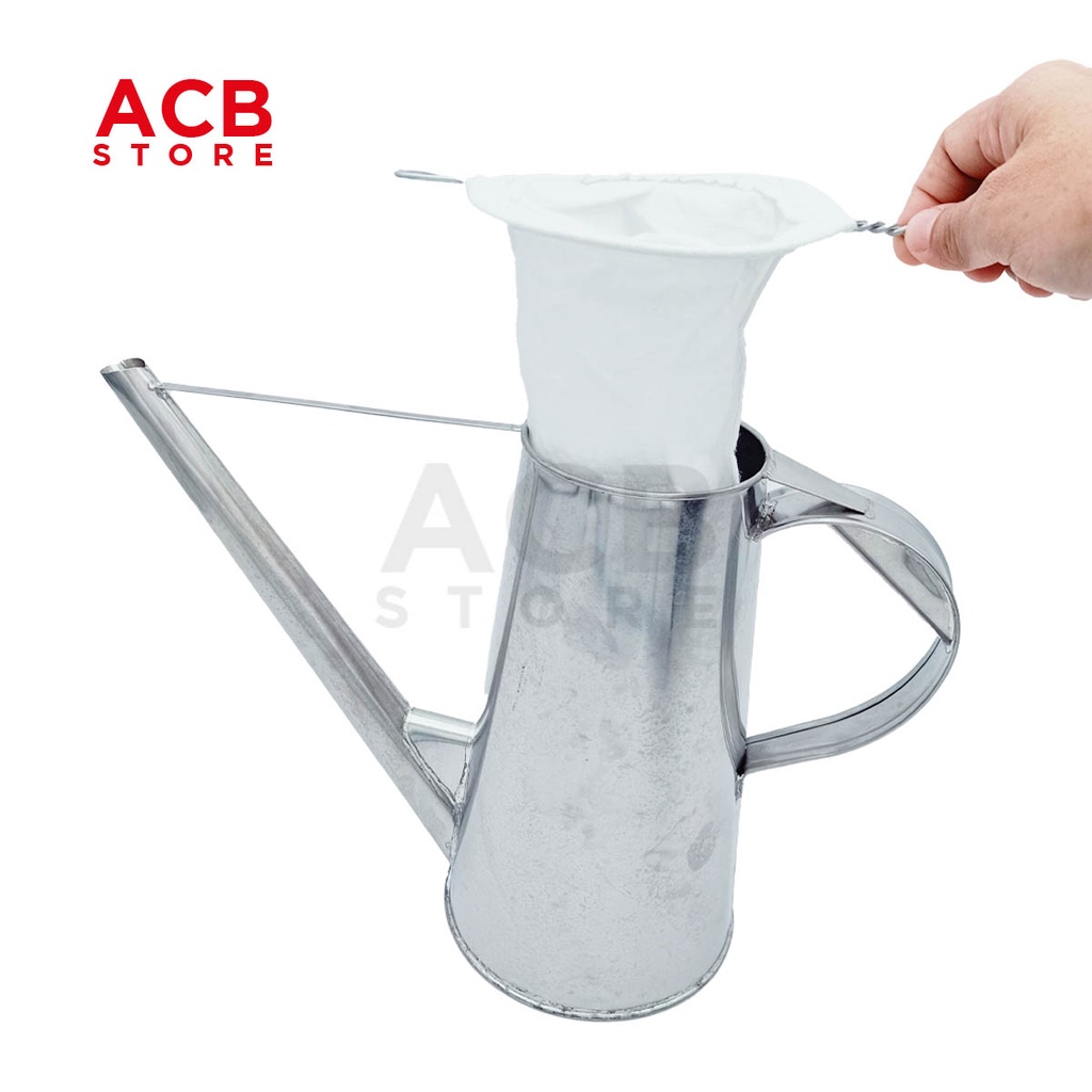 [SG STOCK] Traditional Style Cotton Coffee Tea Filter 5pcs | Cloth ...