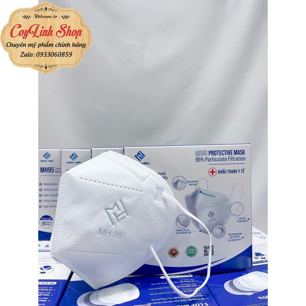 5-layer mask N95 - MH95 (10 pieces/box) PM 2.5 | Shopee Singapore