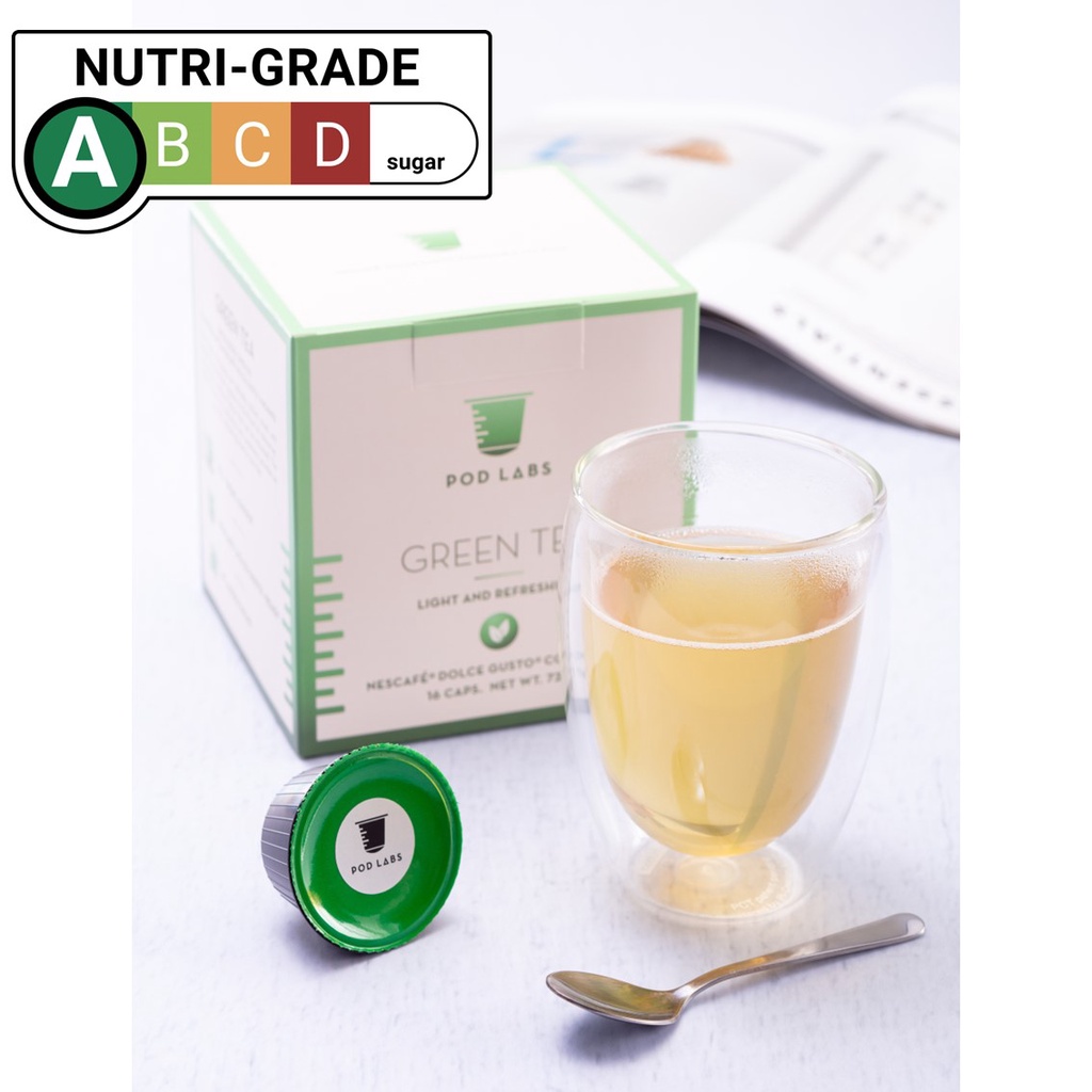 Pod Labs Dolce Gusto Green Tea - 16 Dolce Gusto Compatible Capsules ...